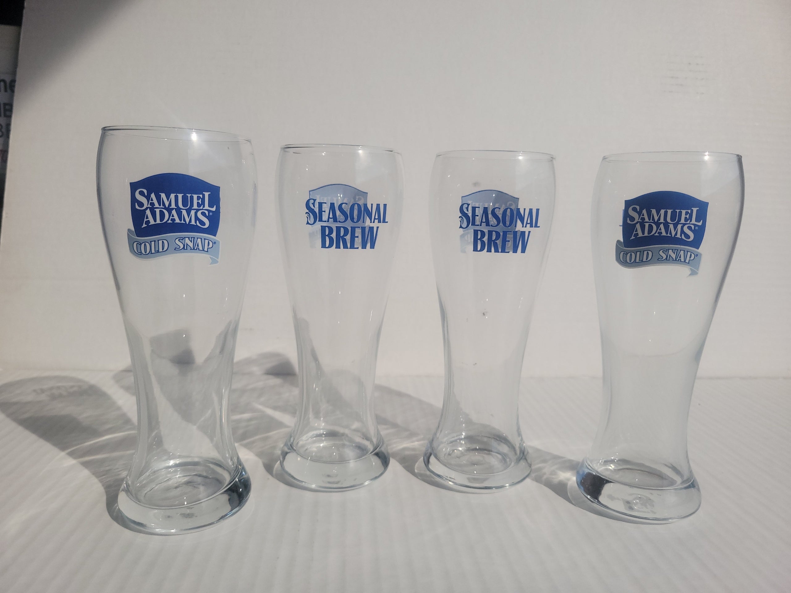 Samuel Adams Cold Snap Glasses – Pub Decor